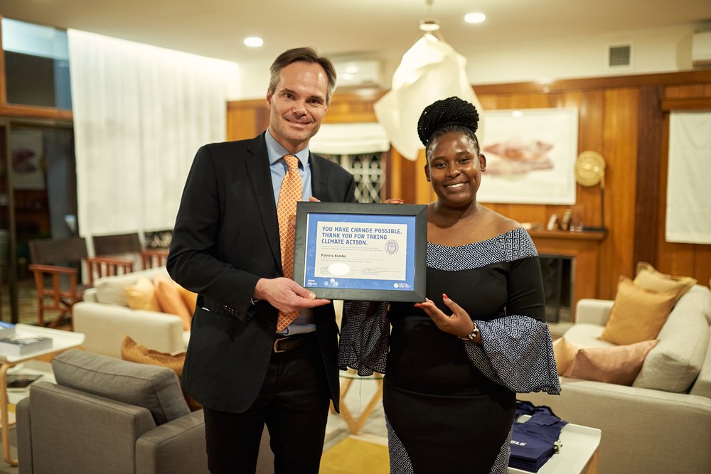 Press release: Finland grants Patricia Kombo a Climate Honours diploma ...